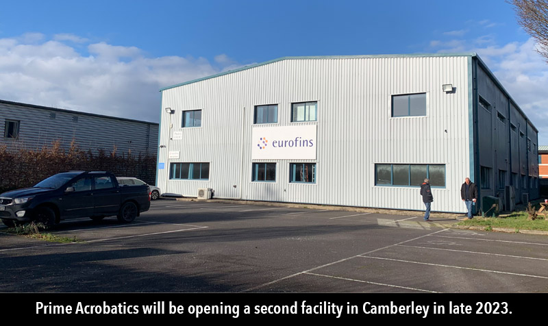 Special Announcement! Prime Acrobatics to open second facility in ...
